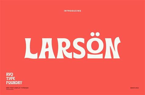 Larson Font Freedafonts