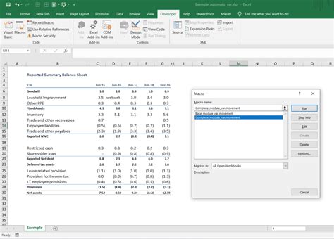 Productivity Vba Tool Automation Of Year On Year Movement Computation For Multiple Periods