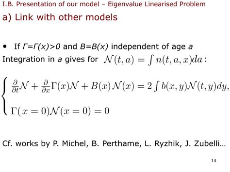 Ppt A Population Model Structured By Age And Molecular Content Of The