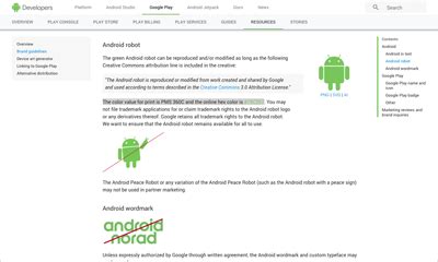 Android Colors Hex RGB CMYK Pantone Color Codes U S Brand Colors