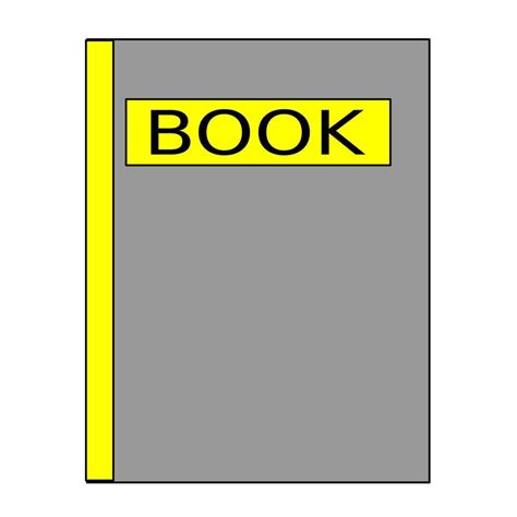 Book Simple Vector 38236843 Vector Art At Vecteezy