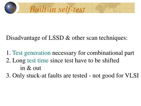 ppt digital testing built in self test powerpoint presentation free