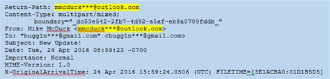 Email Headers Memorise