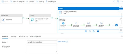 Azure Foreach Activity With Getmetadata And Set Variable Pipeline