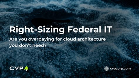 Right Sizing Your Federal It