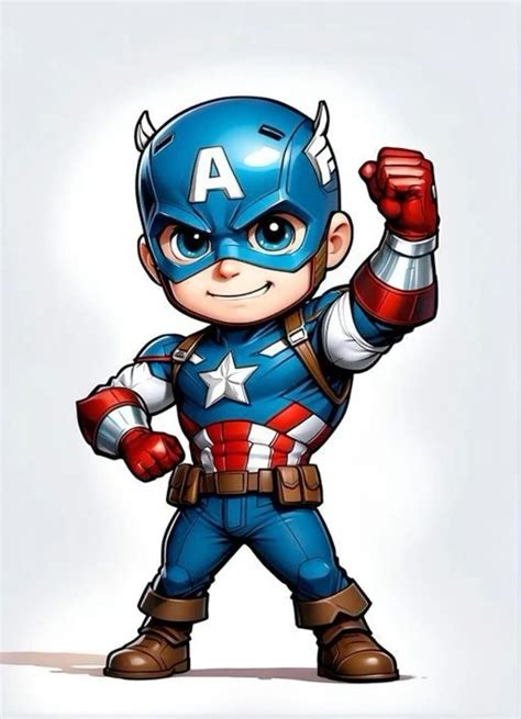 Captain America Captain America Suit Spiderman Painting Iron Man