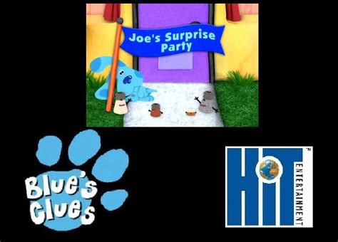 Opening And Closing To Blues Clues Joes Surprise Party 2002 Hit