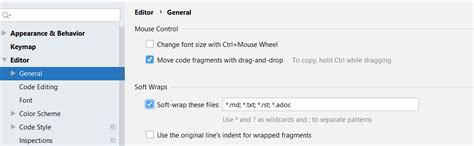 How Can I Force IntelliJ To Wrap A Very Long Line In A Txt File Stack Overflow