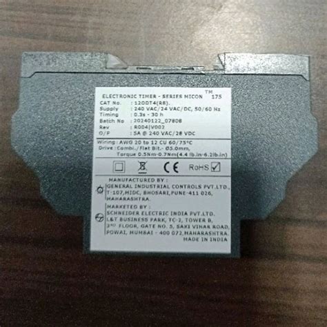 240v Electronic Timer At Rs 870piece Digital Electronic Timer In