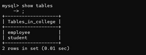 Python Mysql Drop Table Geeksforgeeks