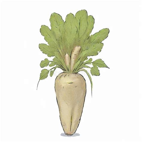 Parsnip Watercolor Illustration Sketch Drawing Style Clipart Stock Illustration Illustration Parsnip Watercolor Illustration Sketch Drawing Style Clipart Stock Illustration Illustration