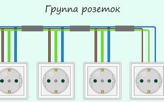 Сколько розеток можно подключить на один провод