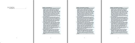 Table Of Contents Problem Splitting Very Long Algorithm On Two Or