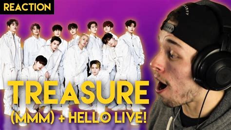 FIRST REACTION To TREASURE MMM HELLO In SEOUL YouTube