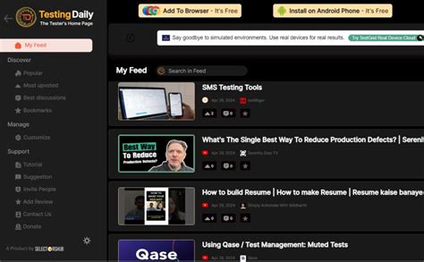 testing daily the tester s home page on linkedin softwaretesting