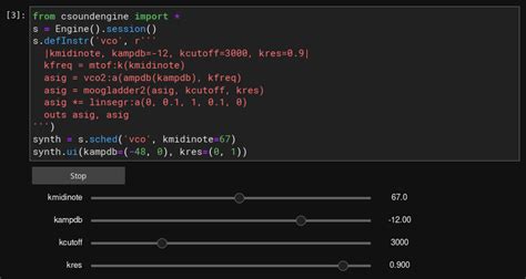 Github Gesellkammercsoundengine A Python Library To Control A