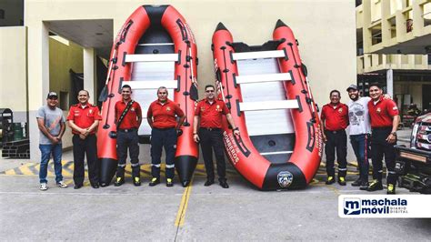Incorporan Botes Inflables Para Rescate Y Salvamento Para El Uso De