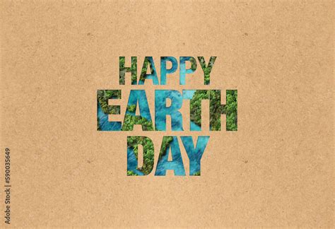 Earth Day Concept 3d Eco Friendly Design Earth Map Shapes With Trees