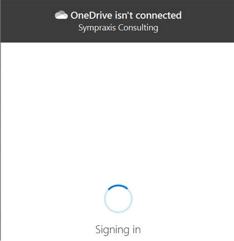 Fixing The ‘onedrive Isnt Connected Error Marc D Andersons Blog