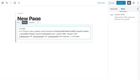 Simple Steps To Embed A Google Form On Your WordPress Site