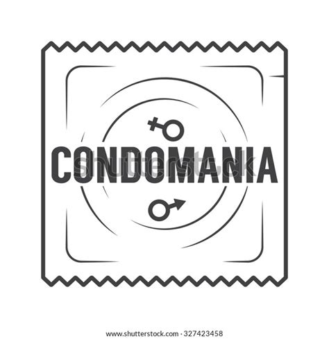 Vintage Condoms Sex Labels Logo Badge Ilustración De Stock 327423458