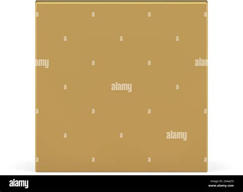 Golden Symmetric Squared Wall Metallic 3d Decor Element Geometric