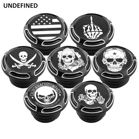 오토바이 해골 연료 탱크 가스 캡 커버 할리 다이나 Fxd 소프테일 Flst 투어링 스트리트 일렉트라 글라이드 로드 킹 96 2022 벤트 Aliexpress