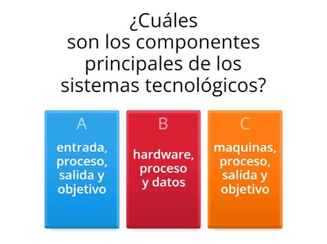 Sistemas Tecnologicos Quiz