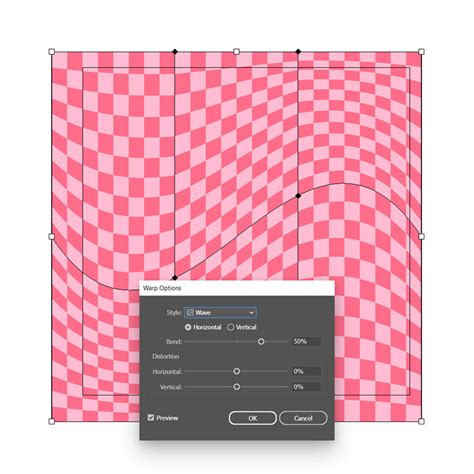 How To Make A Warped Checkerboard Pattern In Illustrator Envato Tuts