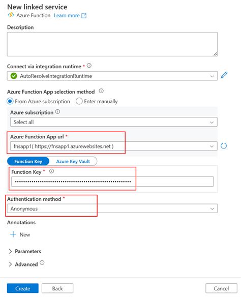 Azure Function Without Function App Key In Azure Data Factory