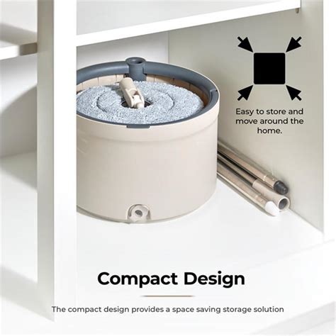 Tower Duo Compact Spin Mop Studio