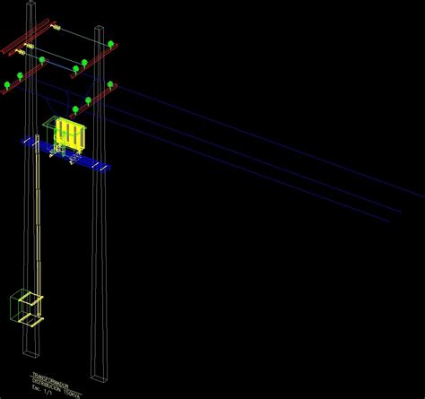 Kva Transformer DWG Block For AutoCAD Designs CAD