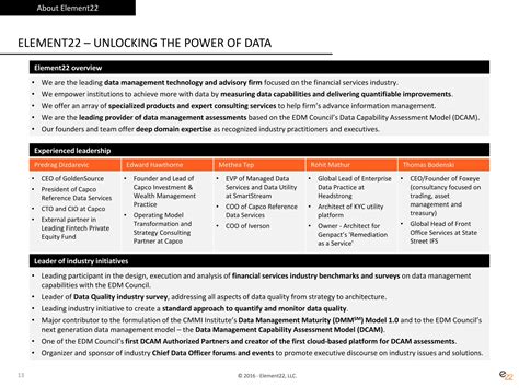 Introduction To Dcam The Data Management Capability Assessment Model Pptx
