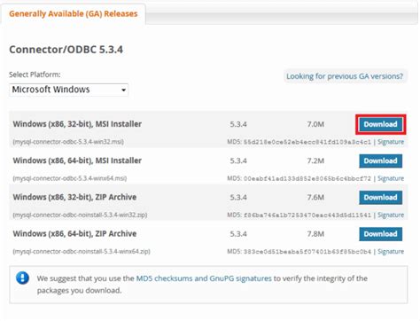 Mysql Connector Odbc 5 3 インストール方法 A1 Style