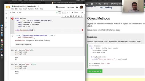 Pytorch Part 3 Brief Intro To Python Classes Youtube