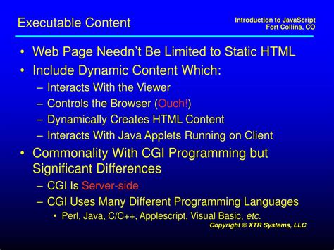 Ppt Introduction To Javascript Programming Powerpoint Presentation