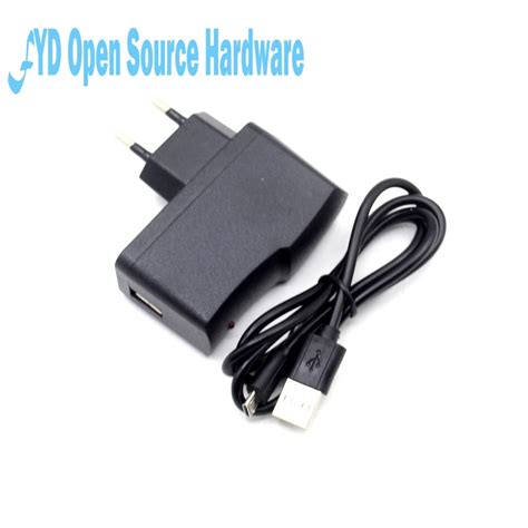 V A Micro USB Charger Adapter Cable Power Supply For Raspberry Pi B B Newest EU In Integrated