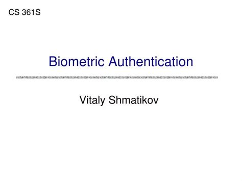 PPT Biometric Authentication PowerPoint Presentation Free Download ID 2767525