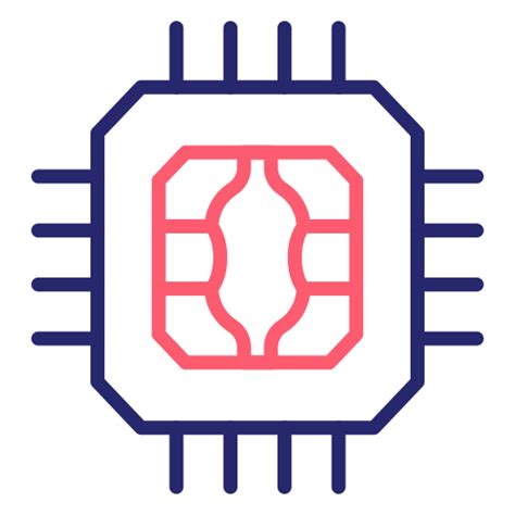 Processor Generic Outline Color Icon