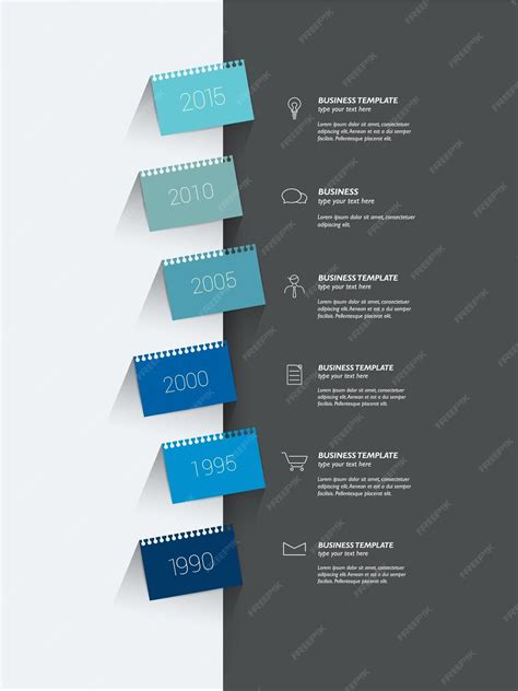 Premium Vector Timeline Speech Bubble Concept Infographic