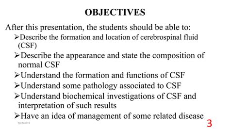Laboratory Analysis Of Csf PPT
