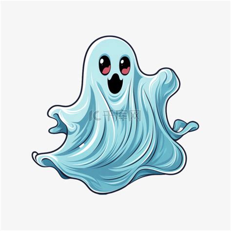 卡通幽灵鬼怪可爱吓人万圣节素材图片免费下载 千库网