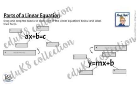 Solving Linear Equations Review Digital Assignment By Eduk8 Collection