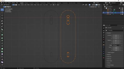Extended Circle How To Model This With Intact Topology Modeling Blender Artists Community