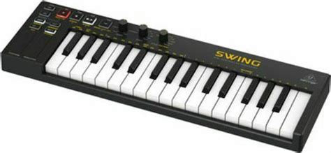 Behringer Midi Keyboard Swing με 32 Πλήκτρα σε Μαύρο Χρώμα Skroutzgr