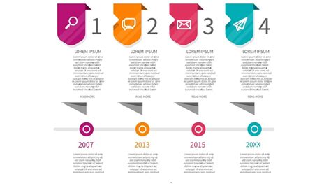 Number Of Different Colored Arrows Google Slide Theme And Powerpoint