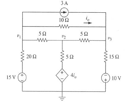 Calculate The Node Voltages V V And V Pages Summary Mb Updated We Are Book Reviewers