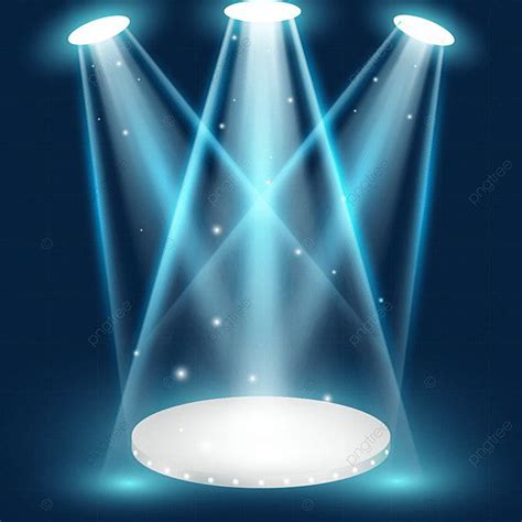 원형 강단 이 있 는 파란색 스포트라이트 무대 조명 일러스트 스포트라이트 스포트라이트 배경 무대 배경 Png 일러스트 및 벡터 에 대한 무료 다운로드