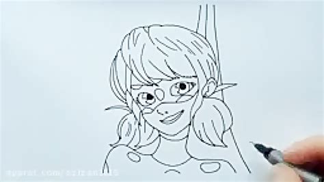 نقاشی فانتزی آموزش نقاشی لیدی باگ