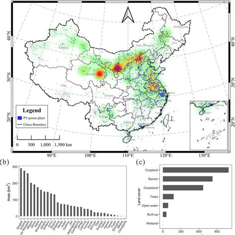 A The Distribution And The Heat Map Of The Pv Power Plants In China Download Scientific